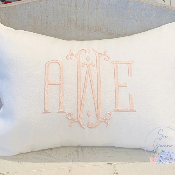 Monogrammed Bedding - Etsy