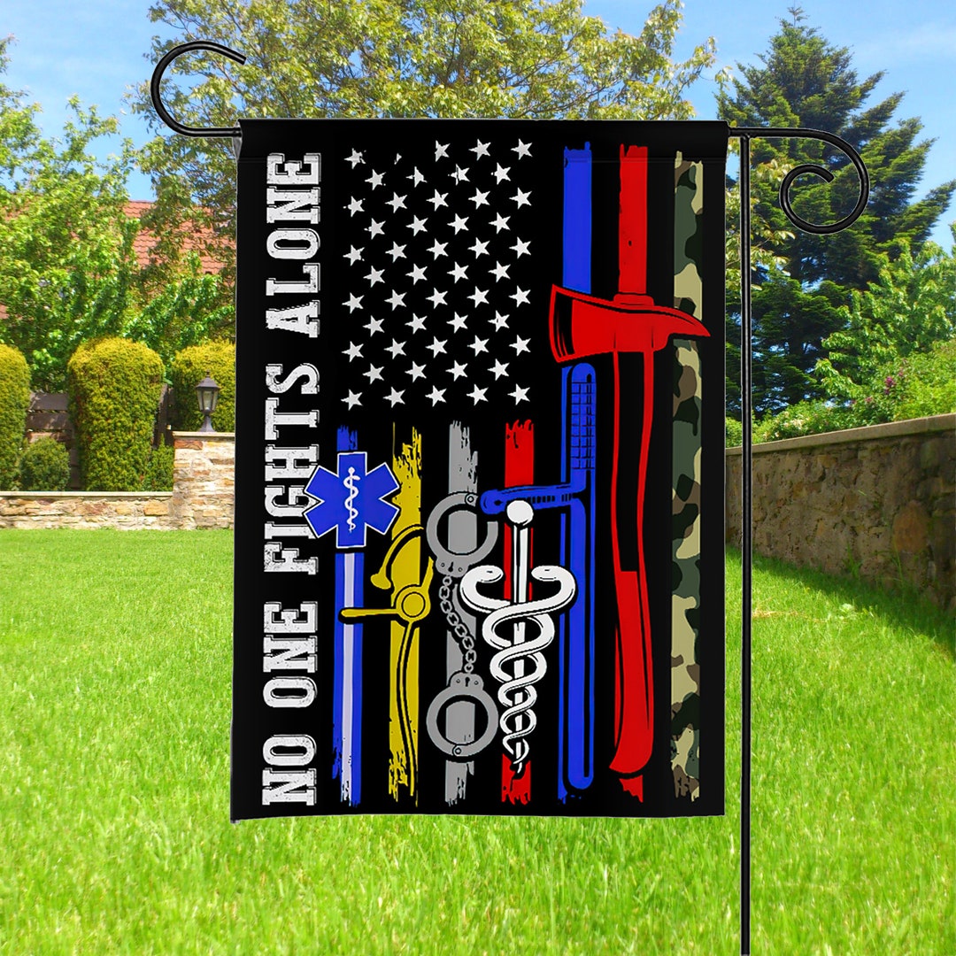First Responders Double-sided Flag American First Responders - Etsy