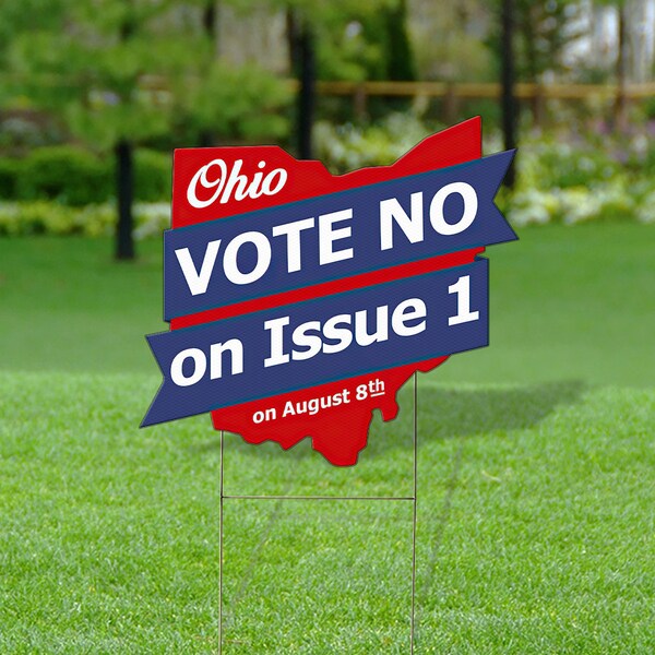 Ohio Vote Yard Sign - Etsy