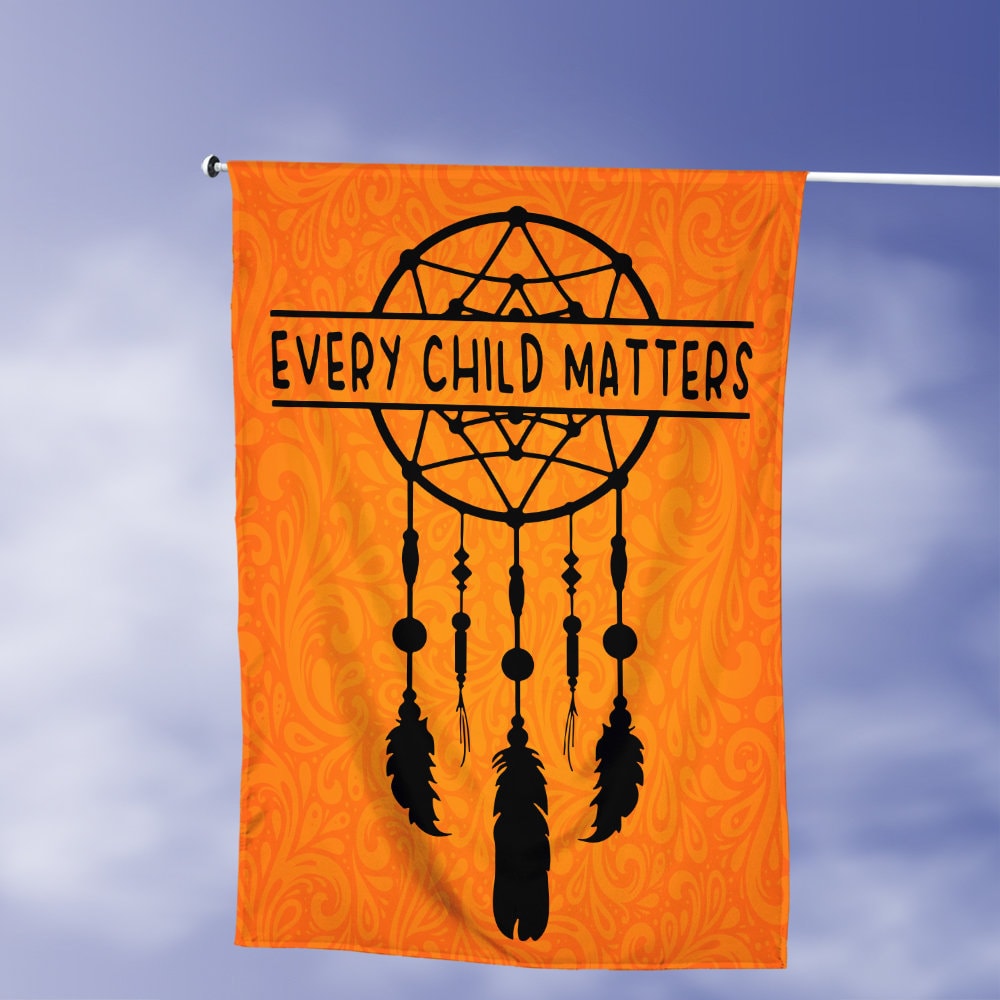 Every Child Matters Flag, Protect Children House Flag sold by Portion ...