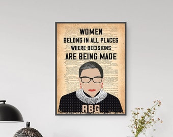 Notorious Rbg Poster - Etsy