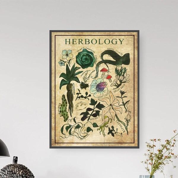 Herb Poster - Etsy