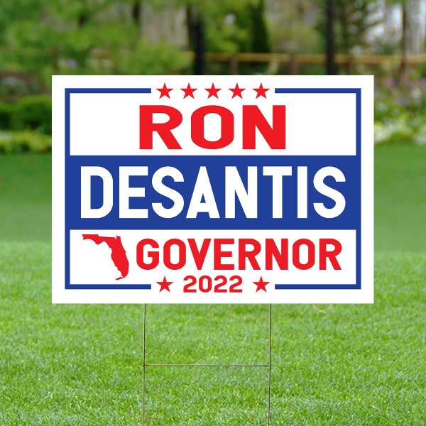 Desantis Lawn Sign - Etsy