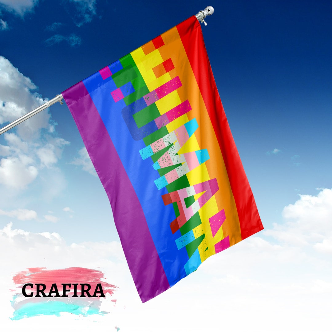 Human LGBT Rainbow Pride Flag Human Pride Flag Human Rainbow - Etsy
