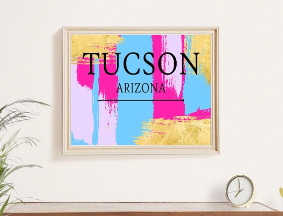 Personalized Preppy Poster Custom Location Poster Preppy - Etsy