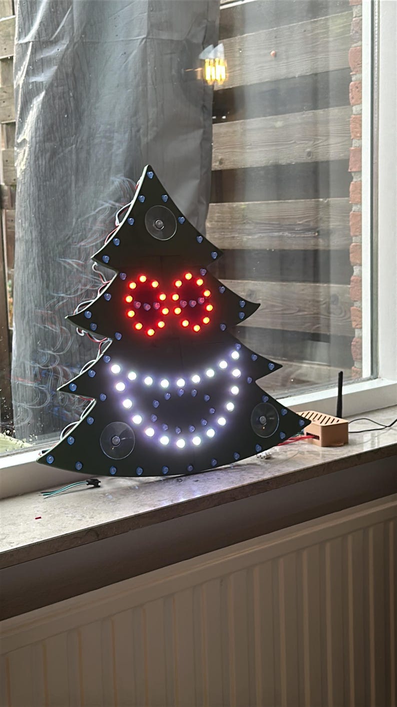 WS2811 Singing Christmas Tree for Xlights or Wled | STL File for 3d ...