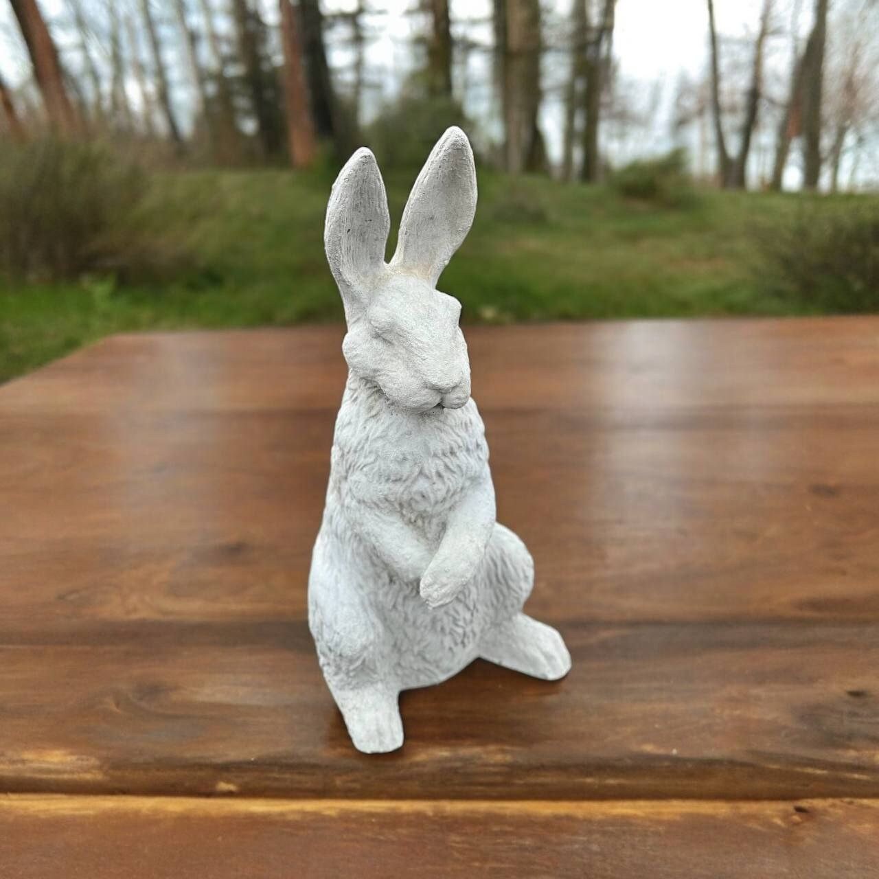Rabbit Garden Statue, Easter Bunny Figure, Massive Rabbit Sculpture ...