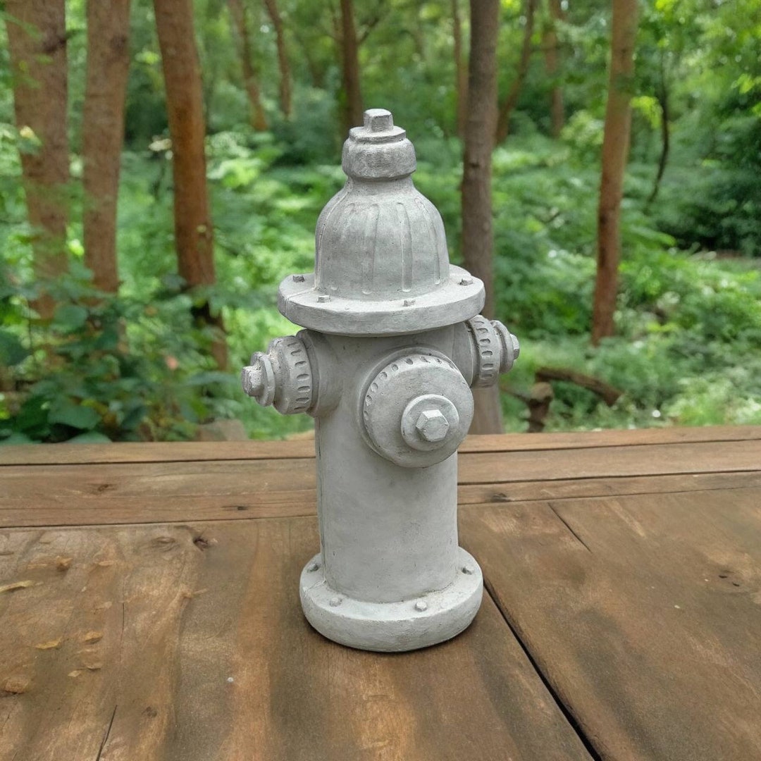 Cement Fire Hydrant Sculpture, Massive Water Pomp for Garden Decoration ...