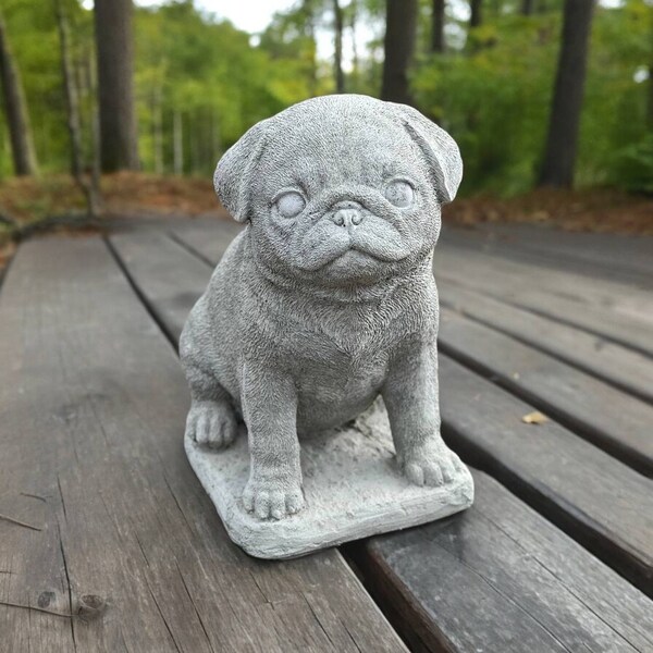 Pug Figure - Etsy