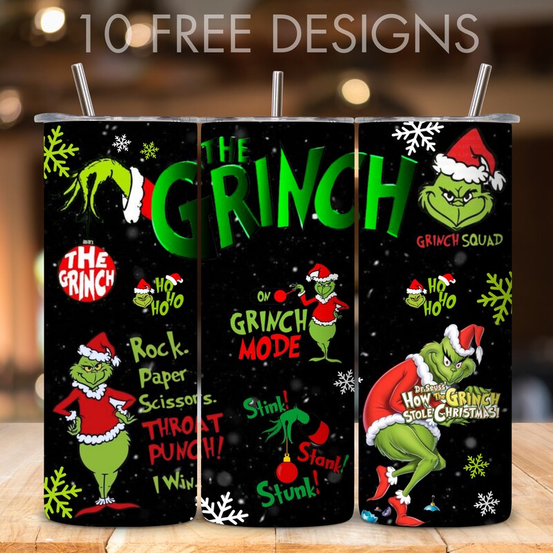 Grinch Sublimation - Etsy