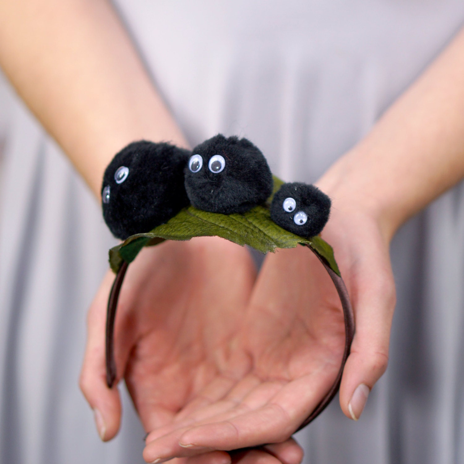 Soot Sprite Headband - Dust Bunny Cosplay Headband - Etsy Canada