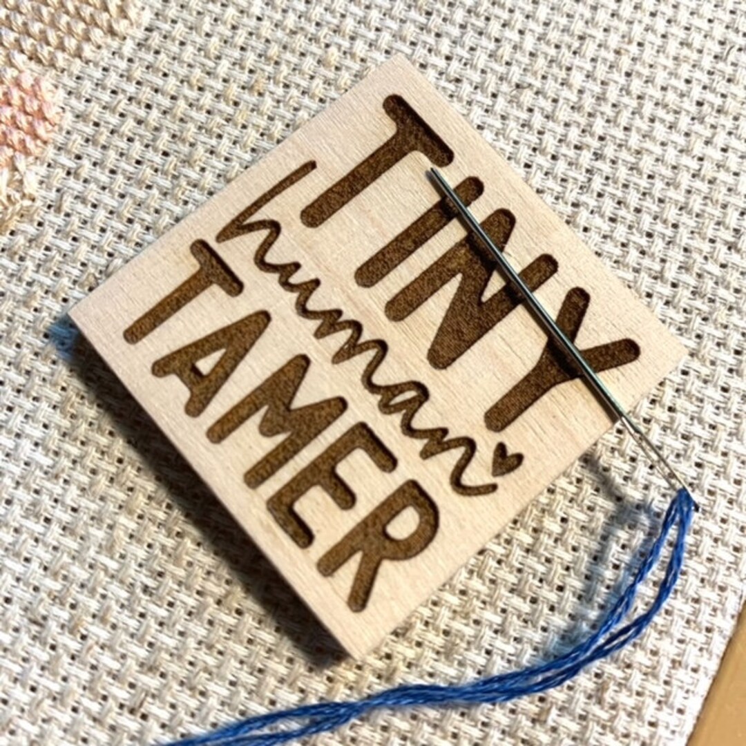Tiny Human Tamer Needle Minder, Mom Needle Minder, Motivational Needle ...
