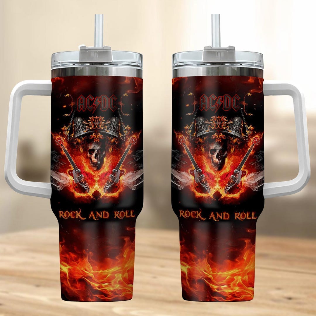 Gobelet Acdc 1 133 ml, Power Up Tour 2025, Gobelet groupe de rock ...