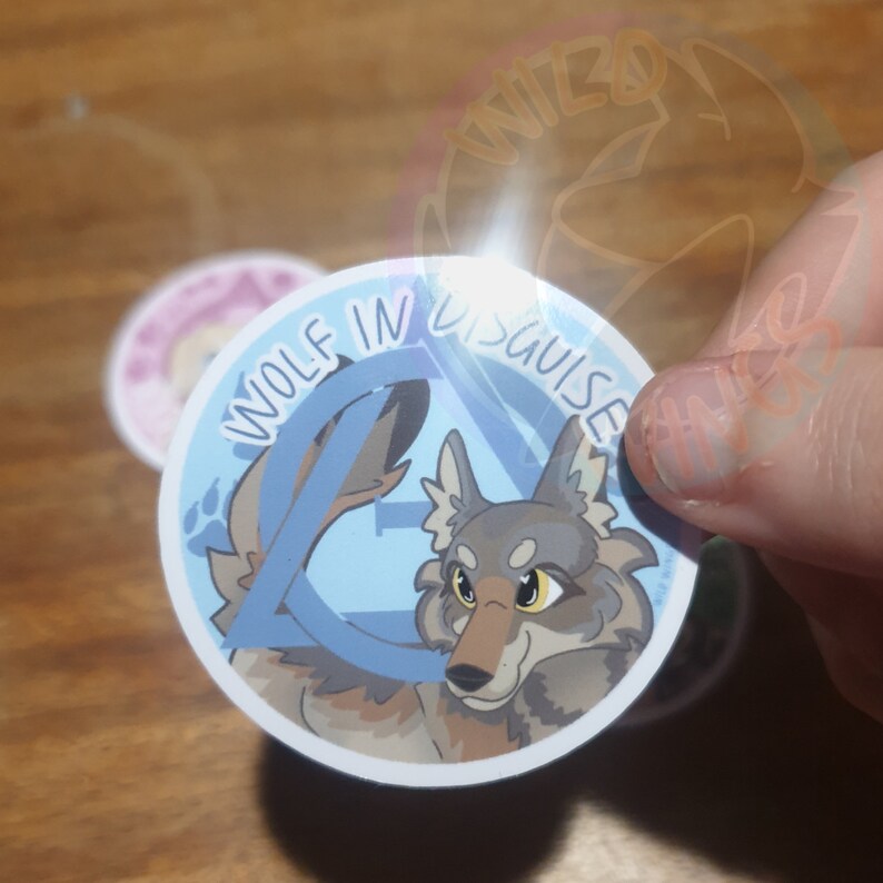 Animal in Disguise Therian Stickers - Etsy Australia