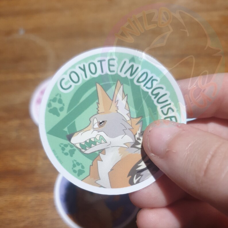 Animal in Disguise Therian Stickers - Etsy Australia