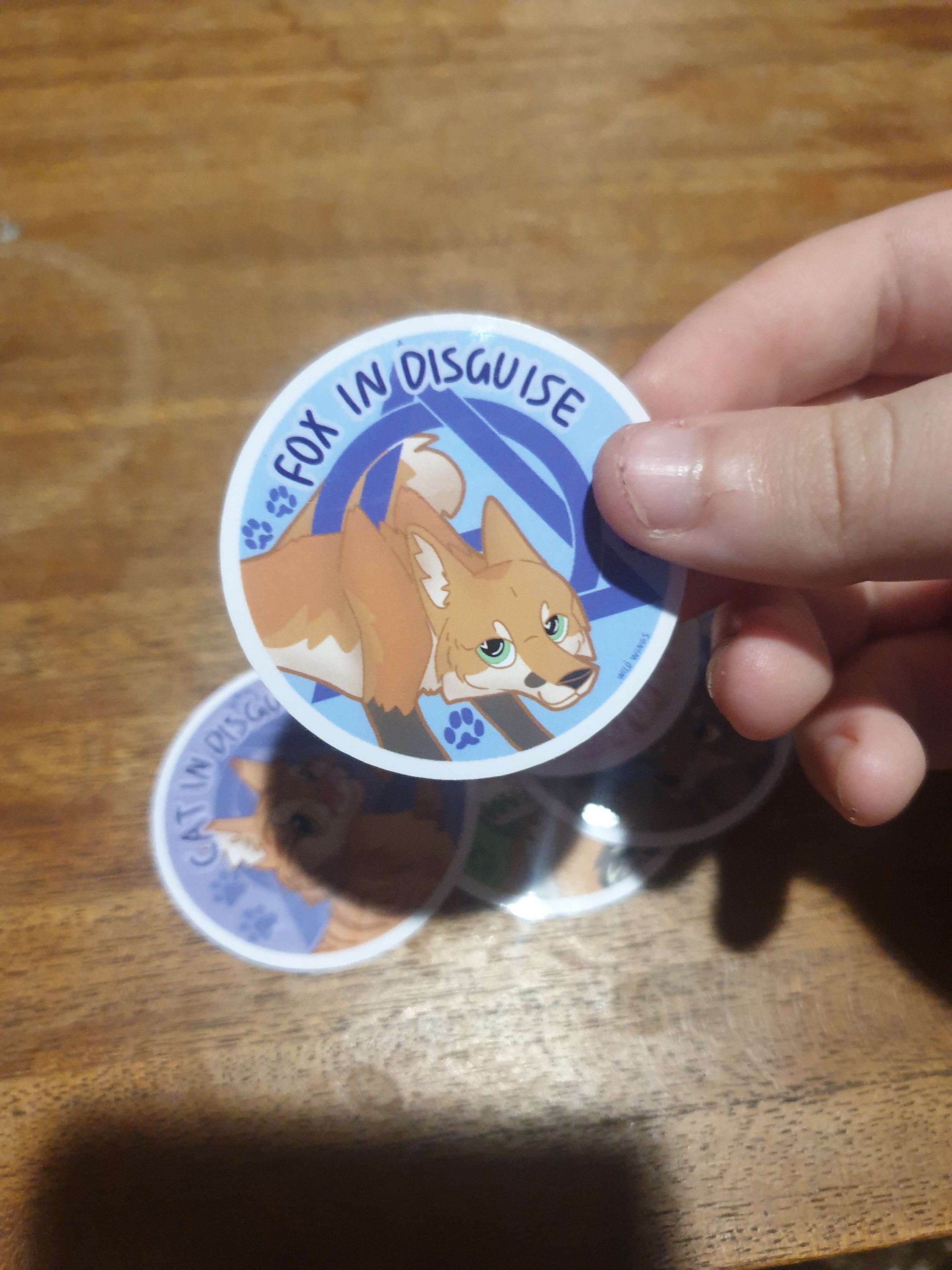 Animal in Disguise Therian Stickers - Etsy Australia