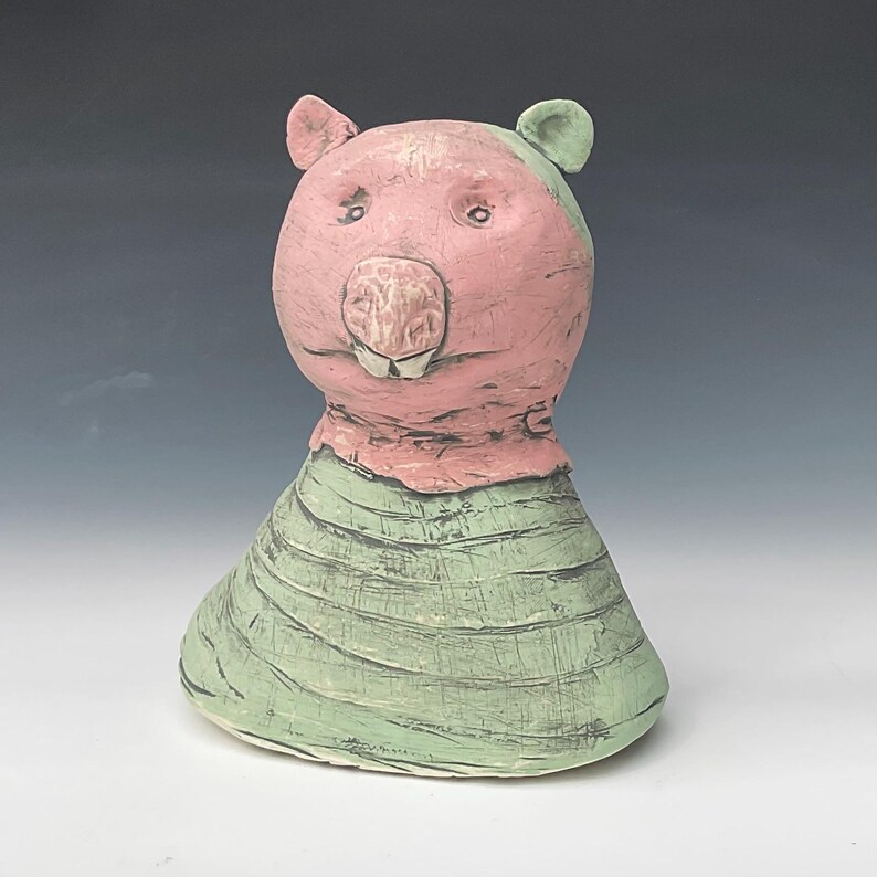 Sculpture - Bucktooth - Animal Heroes - Ceramic - Etsy