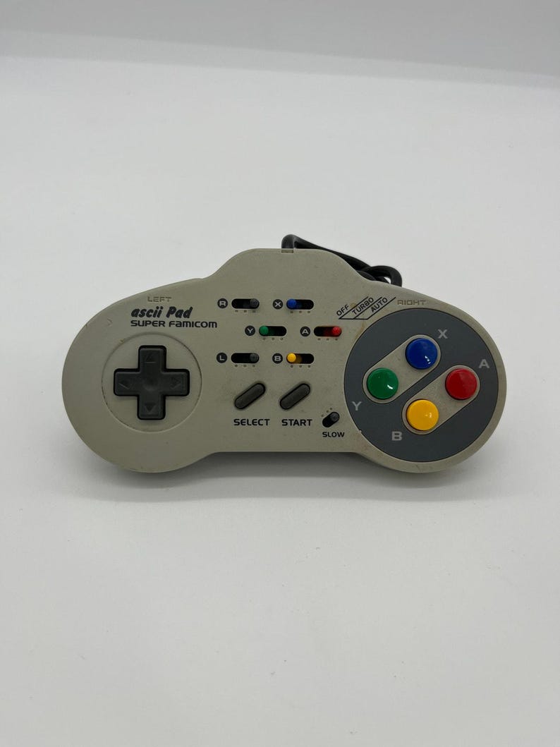 Nintendo Super Famicom Ascii Pad Controller OEM - Etsy