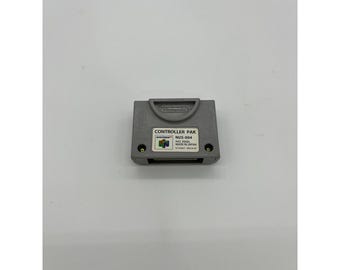 Official Nintendo 64 N64 Memory Card NUS-004 Controller Pak TESTED - Etsy