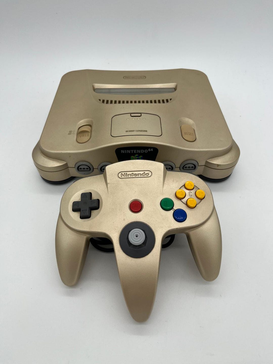 Gold Nintendo 64 Console Region Free - Etsy