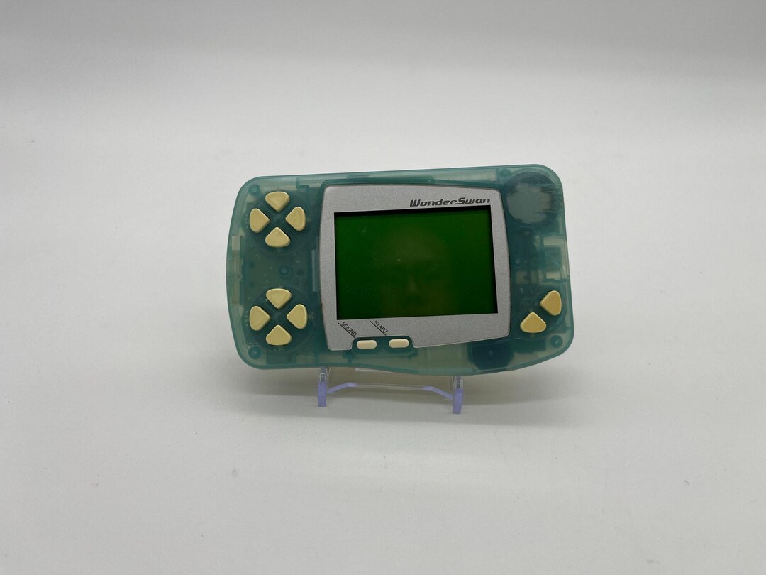 Bandai Wonderswan Console Transparent Ice Blue - Etsy