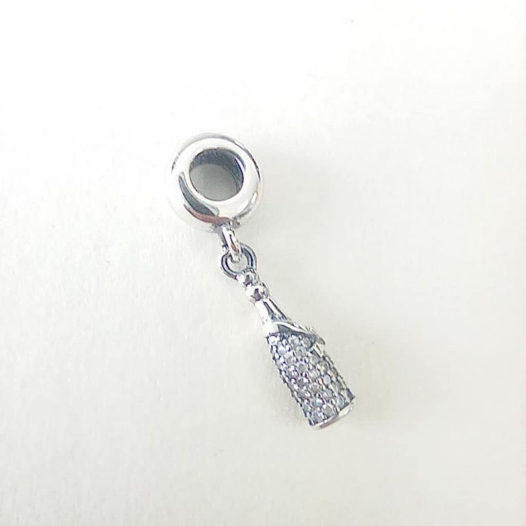 Pandora Champagne Wine Bottle Celebration Time Dangle Charm Pendant - Etsy