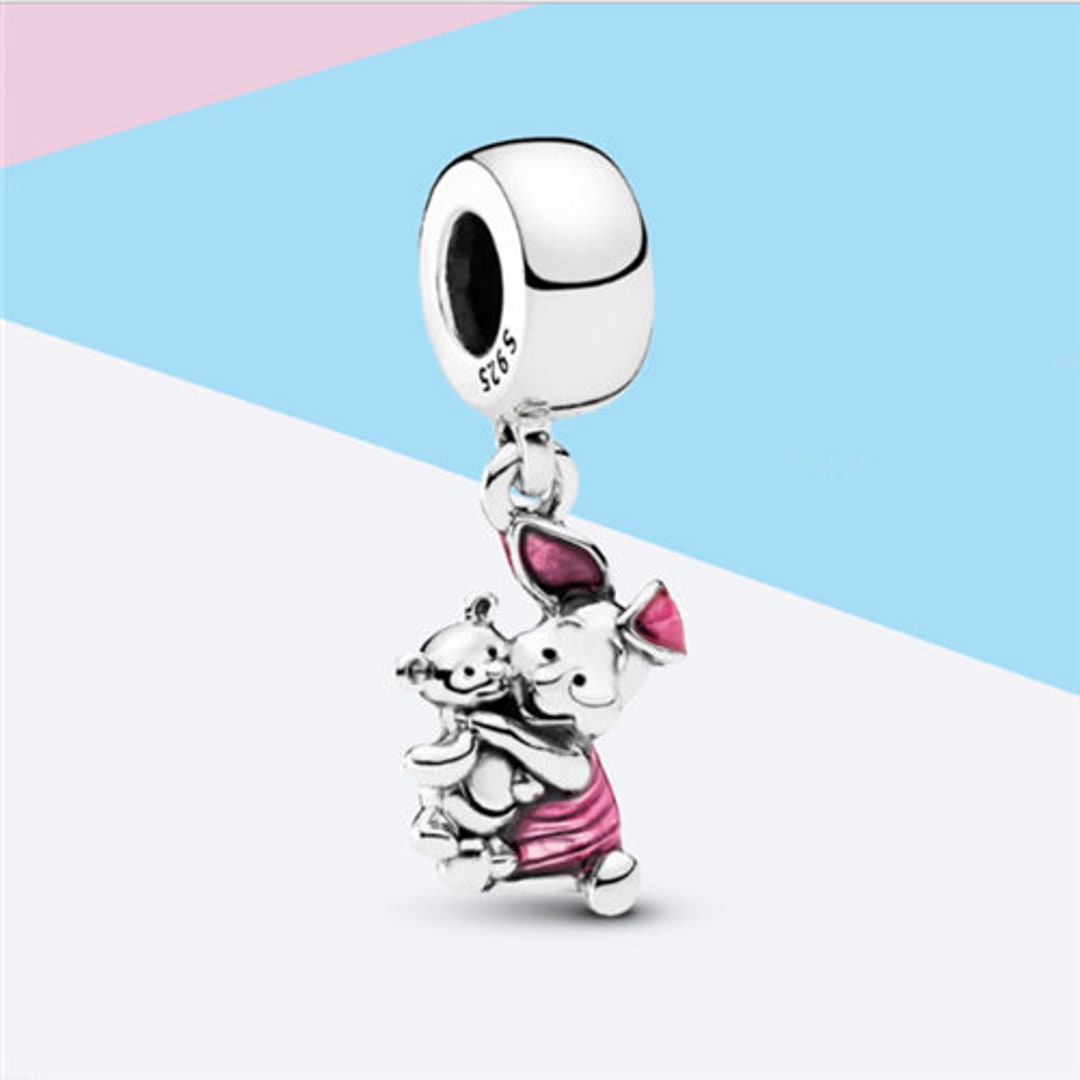 Piglet Winnie THE POOH DANGLE Charm - Etsy