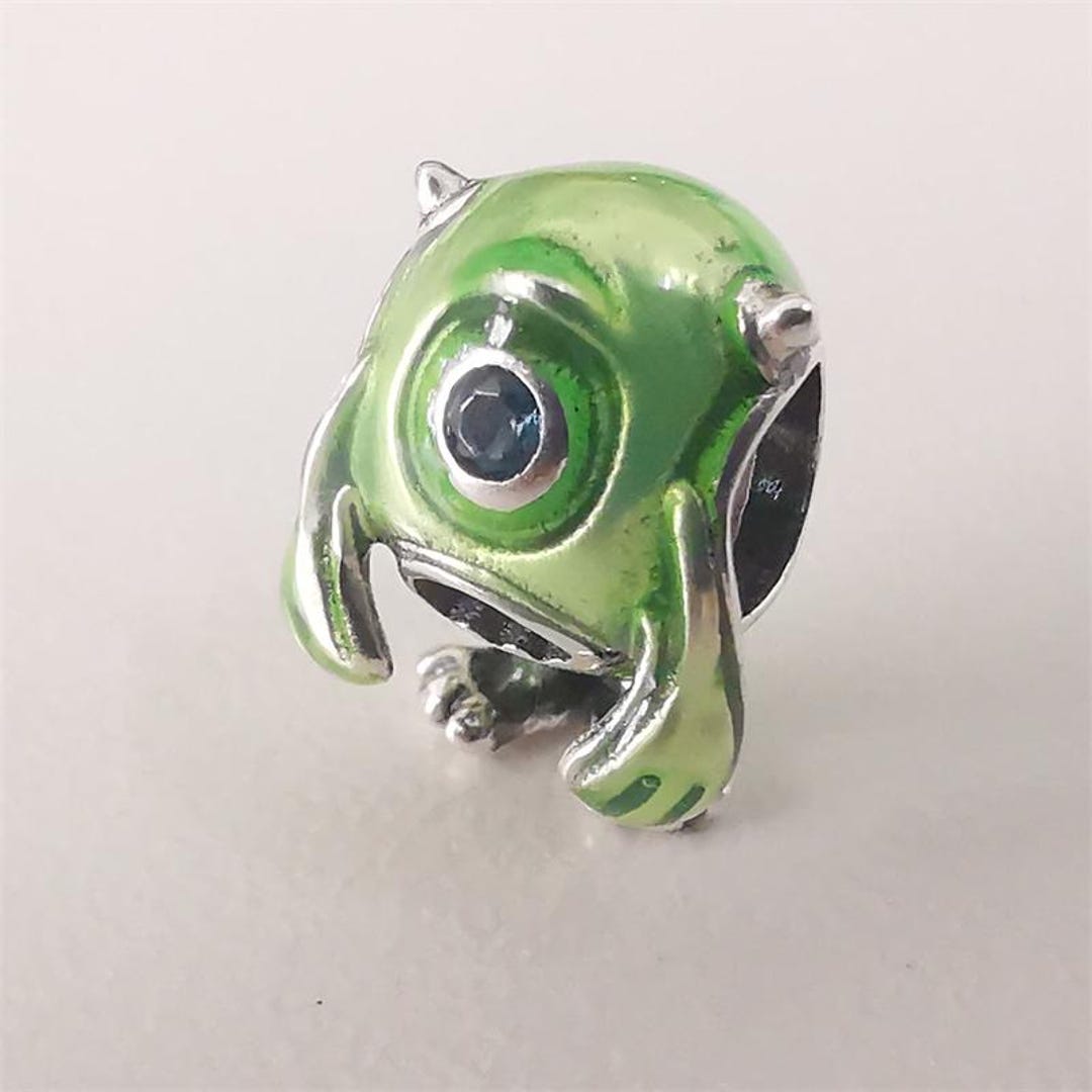 Pandora Pixar Monsters University Mike Skewer 925 Silver Ale Charm - Etsy