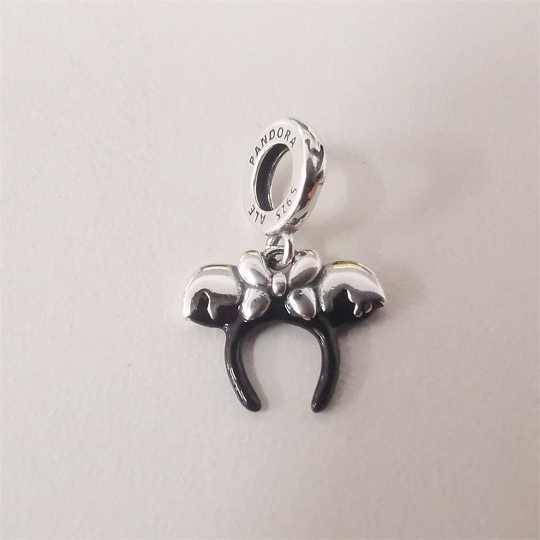 Pandora 100th Anniversary Minnie Hair Hoop Sparkle Pendant Charm - Etsy