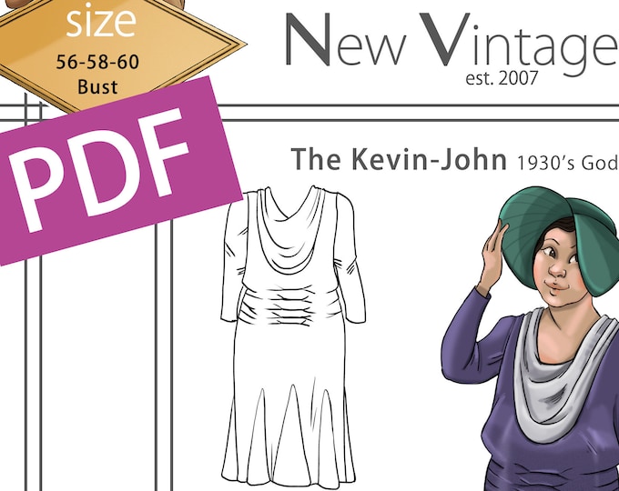 The Gibson 1910 Walking Ensemble 52-54-56 Bust NVL Plus Size Multi Size ...