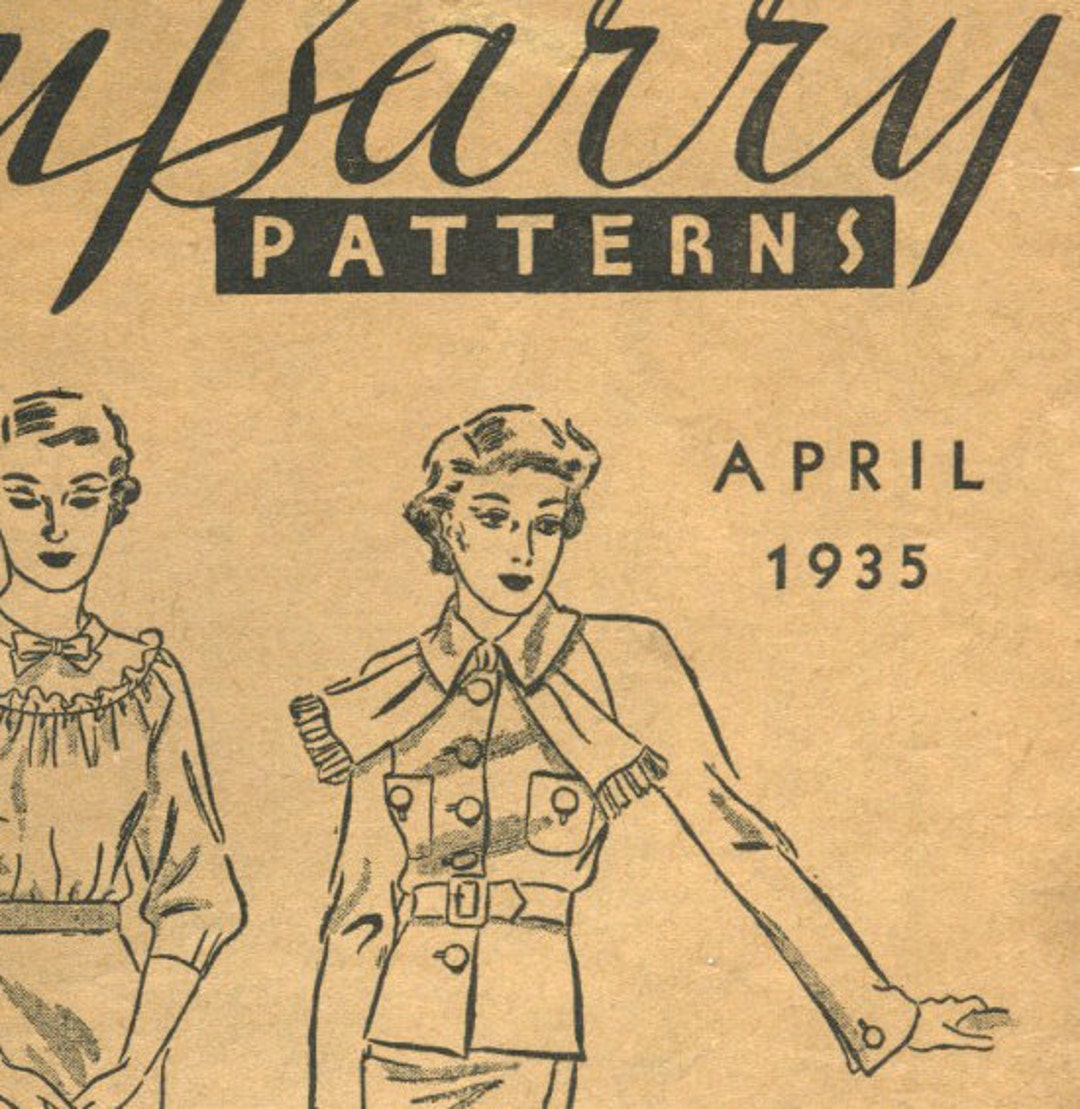 Two Du Barry Pattern Booklets April and August 1935 in PDF - Etsy Denmark