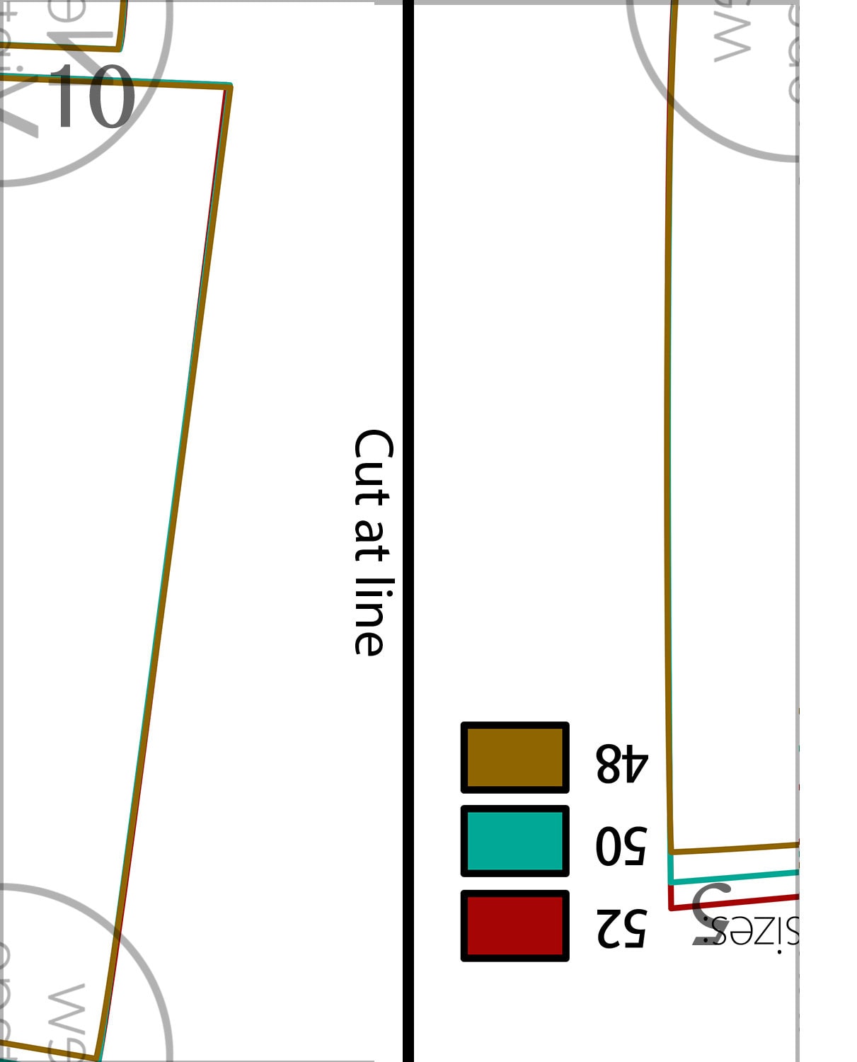 The Amy 1940s Simple Dress in PDF Size 48-50-52 Bust NVL Plus Size ...