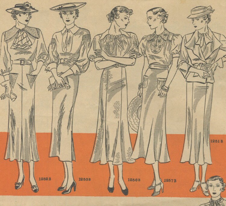 Two Du Barry Pattern Booklets April and August 1935 in PDF - Etsy Denmark