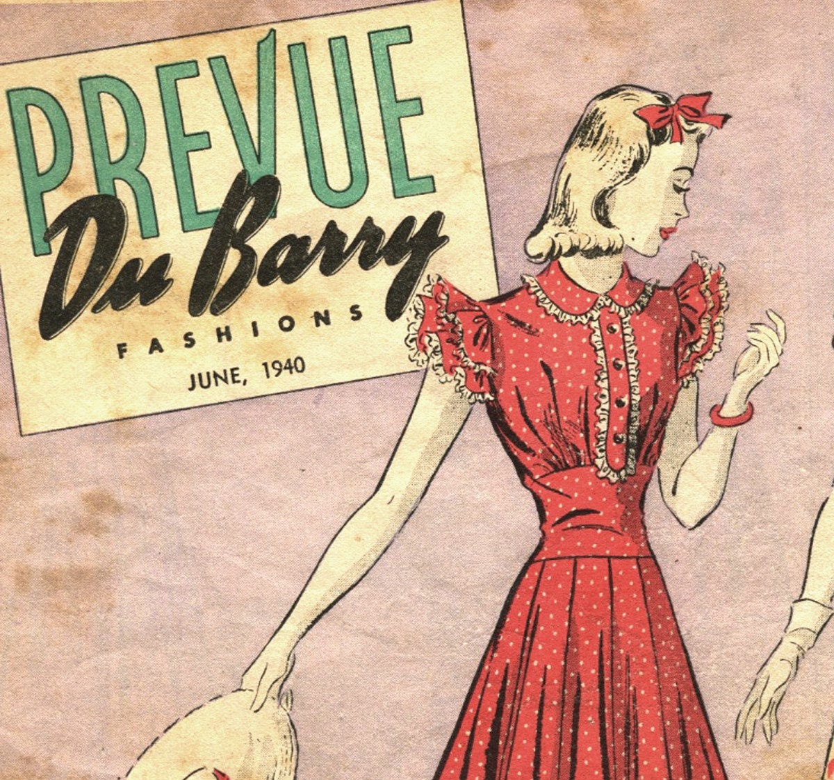 Du Barry Prevue Fashions June 1940 Pattern Booklet in PDF - Etsy