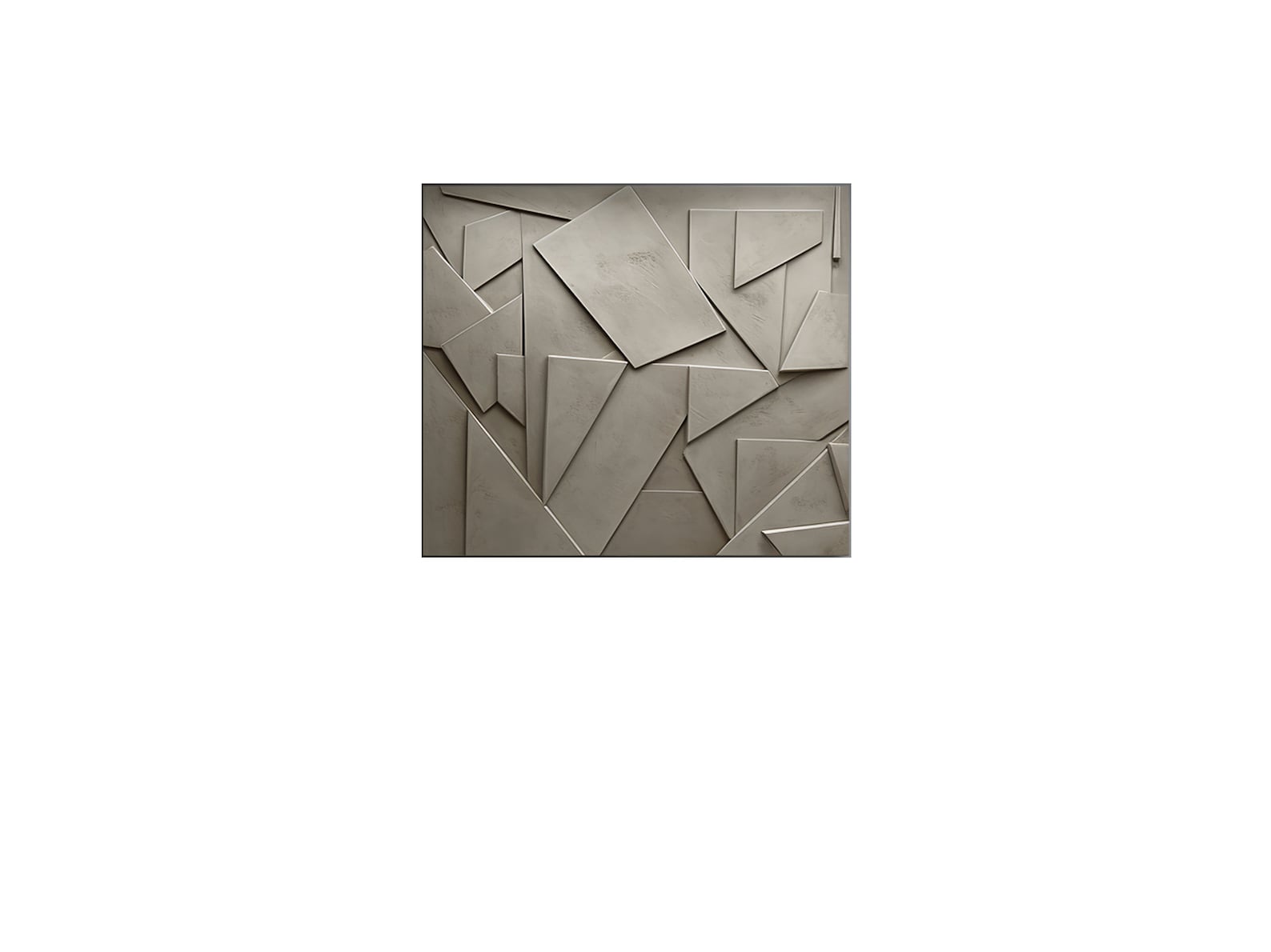 Dark Grey Geometric Structured Wall Decor, Minimalist, Wood Carving - Etsy