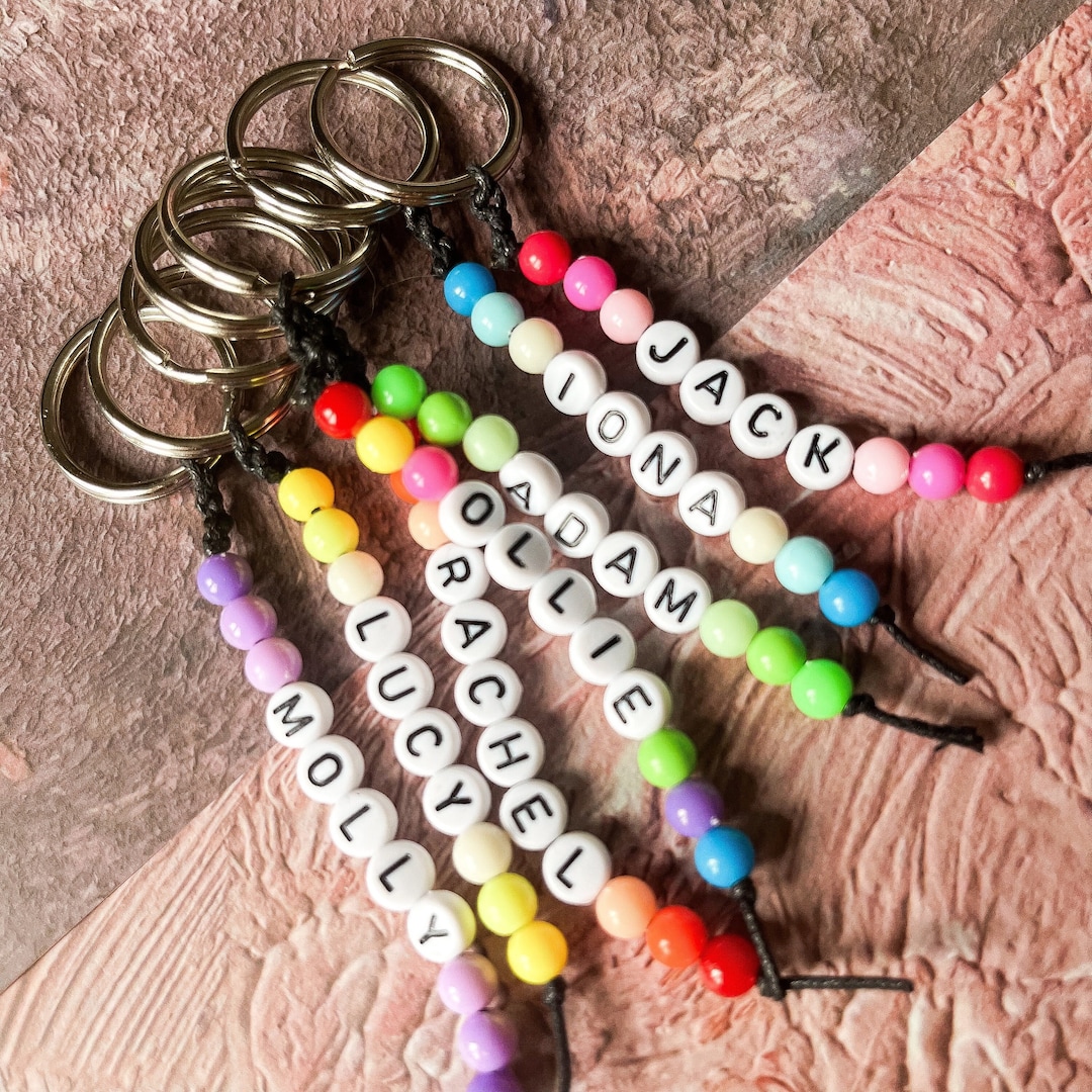 Personalized Keyrings Children's Party Favors Party Bags Book Bag Tags ...