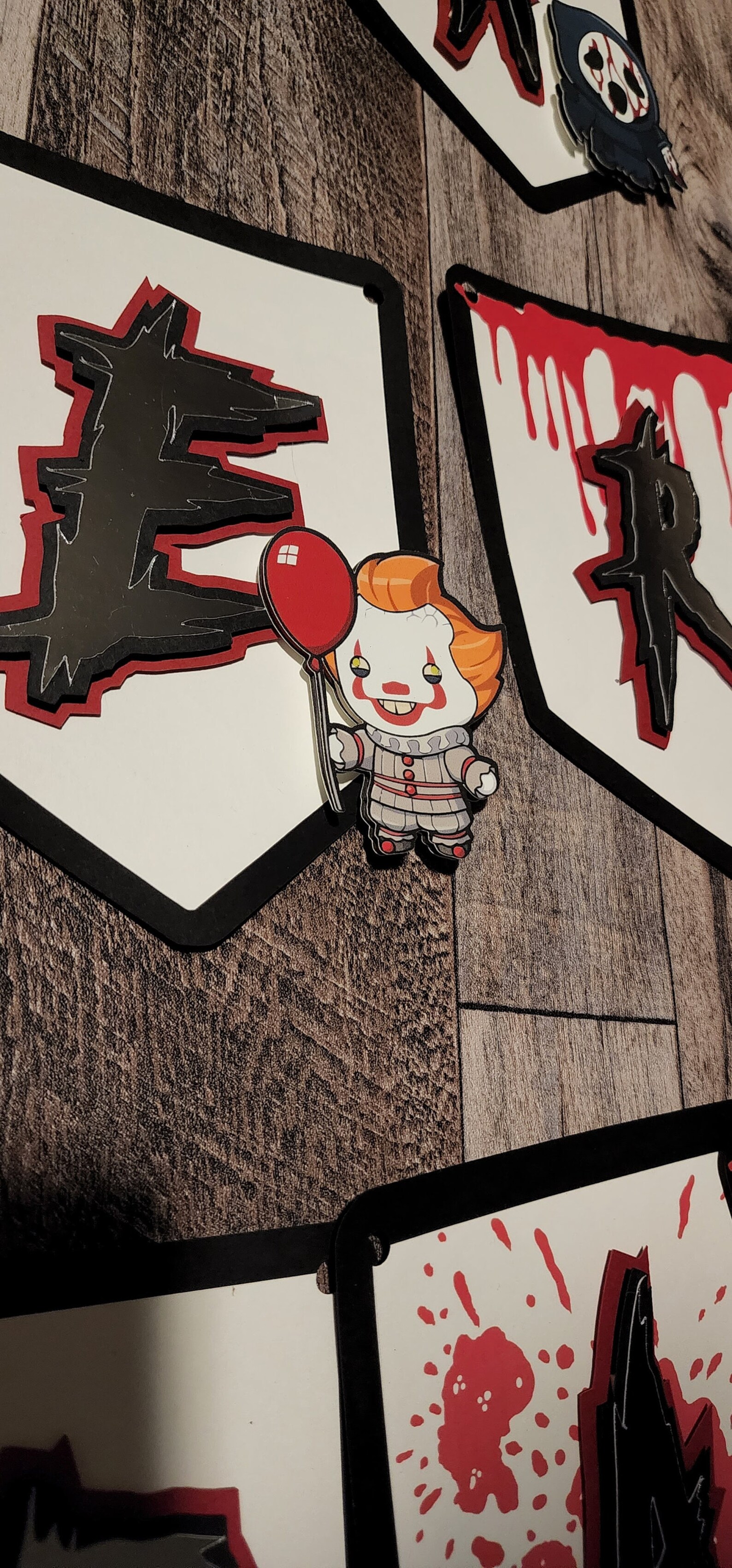 Classic Horror Movie Banner Killer Birthday Banner Horror Movie ...