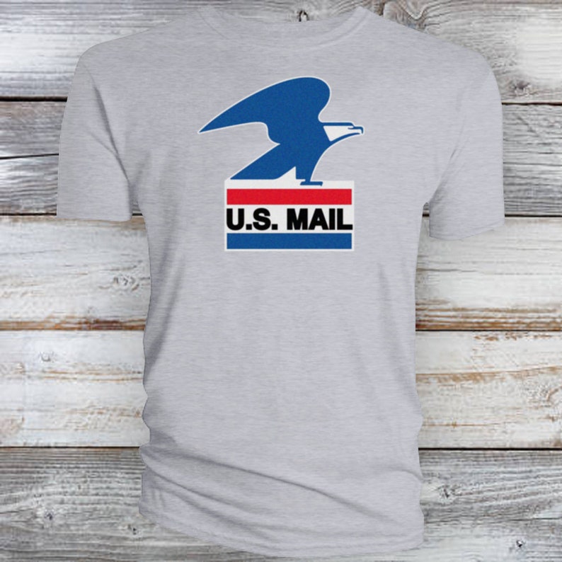 USPS Retro Logo T-shirt United States Postal Service US Mail Carrier ...