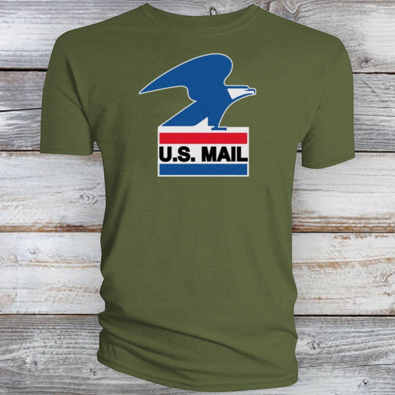USPS Retro Logo T-shirt United States Postal Service US Mail Carrier ...
