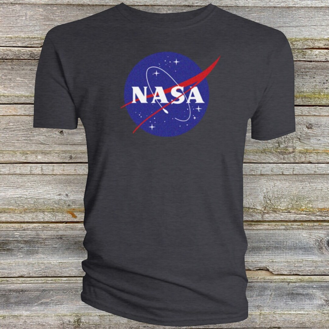NASA T-shirt Logo National Aeronautics and Space Exploration Aerospace ...