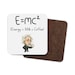 E=MC Squared Einstein Science Coaster | Albert Einstein Coaster , Gift ...
