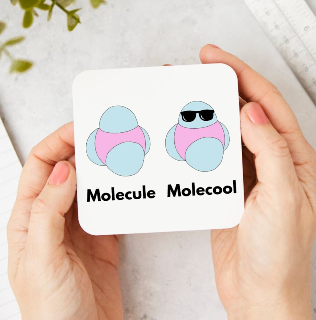 Funny Chemistry Coaster | Science Pun Gift, Gift for Chemists, Science ...
