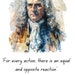 Classroom Science Posters Isaac Newton Quotes | 4X Digital Download ...