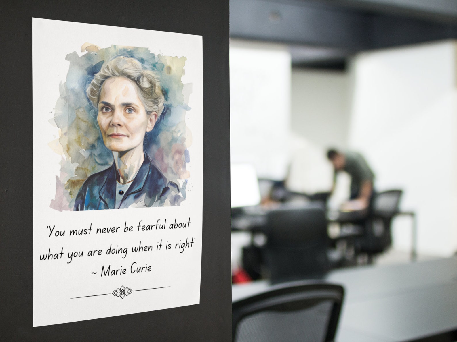 Classroom Science Posters Marie Curie Quotes | 4X Digital Download ...