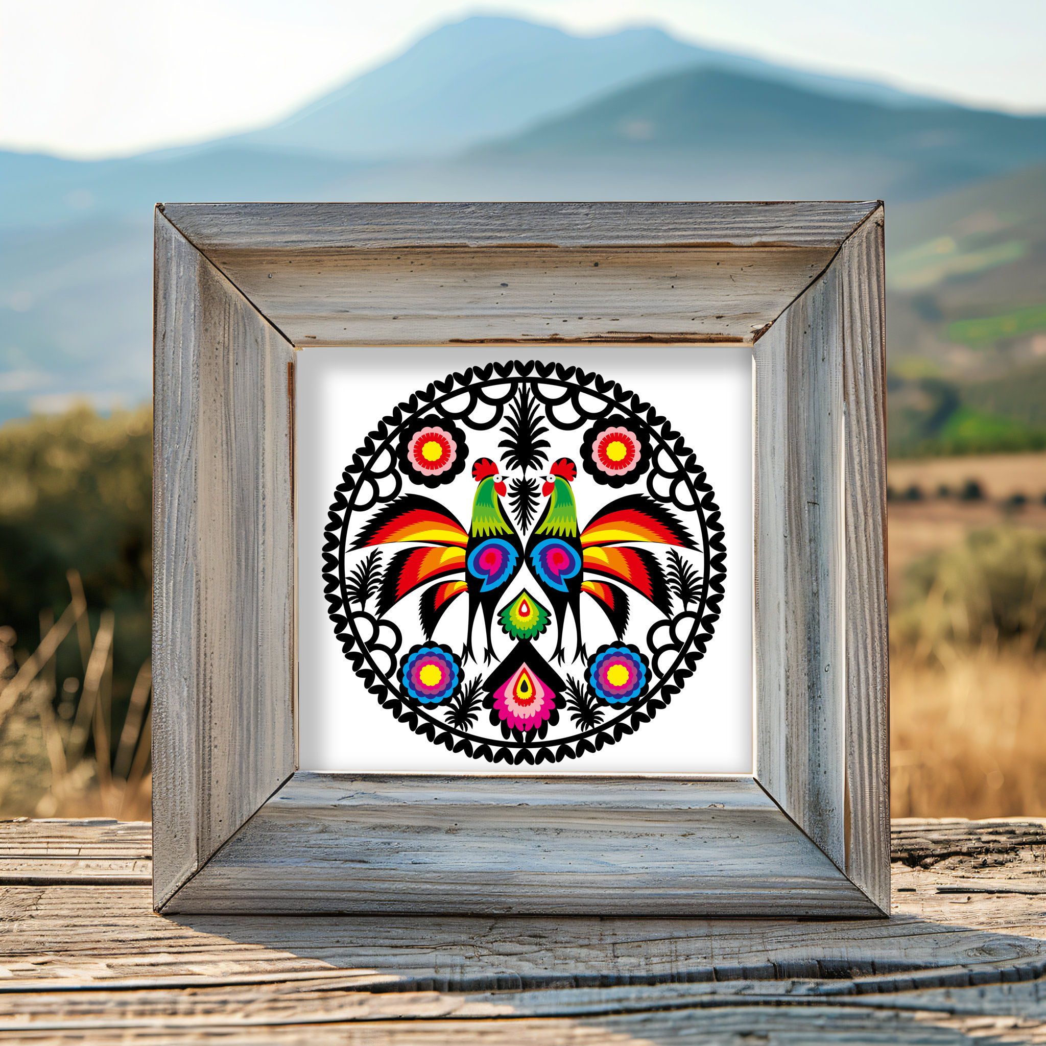 Polish Folklore, Polish Folk, Wycinanki, Wycinanki From Lowicz, Cutouts ...