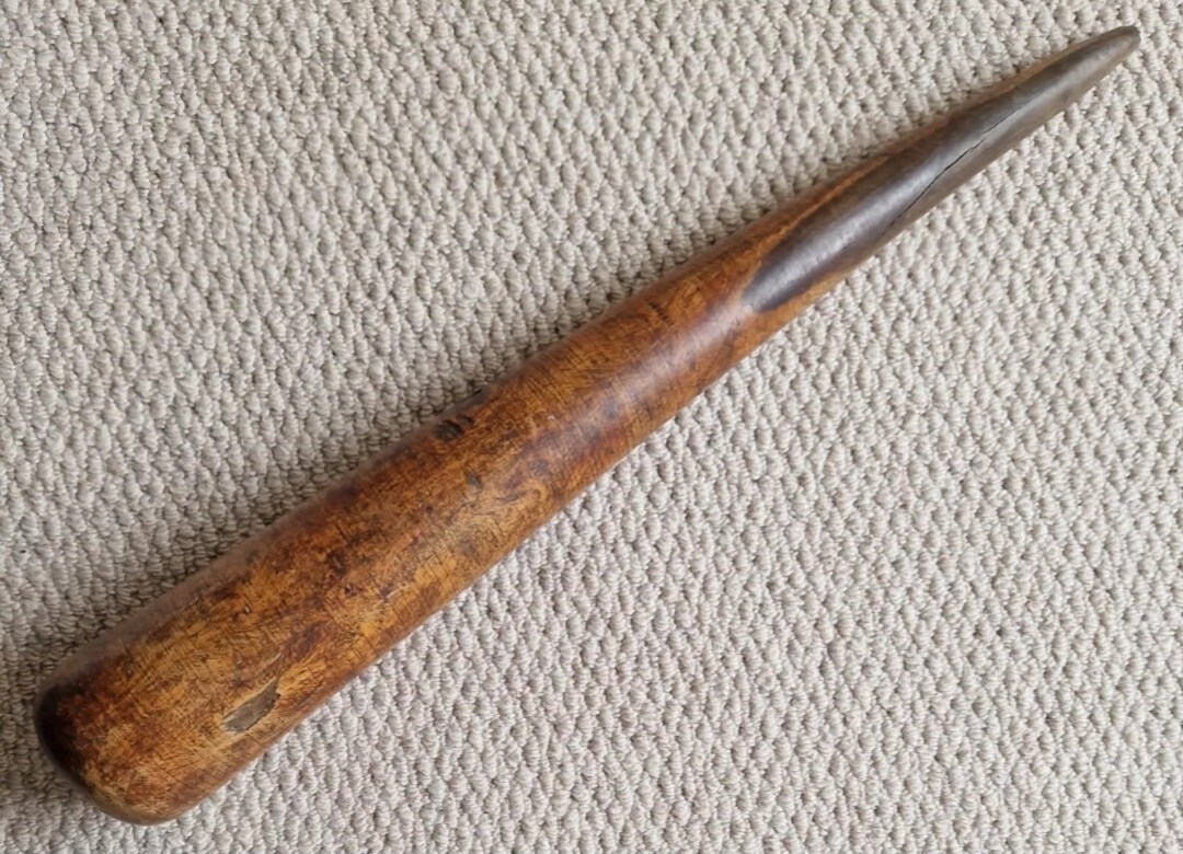 Large Antique Early 19th Century Lignum Vitae Sailor's Fid Hand Turned ...