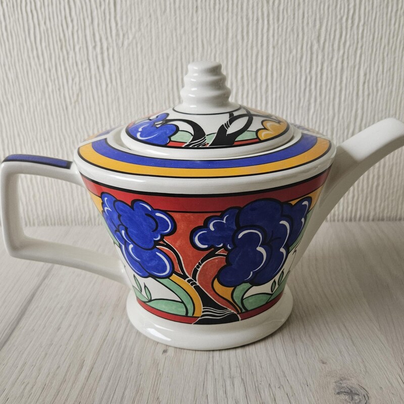 Art Deco Teapot - Etsy