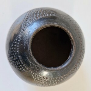 Antique Small Handmade Zulu South African Ukhamba Decorated Clay Beer ...