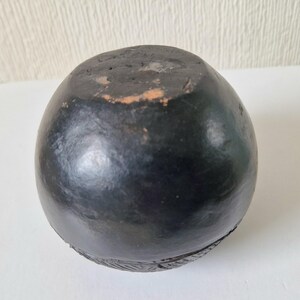 Antique South African Zulu Ukhamba Beer Cup: Handmade Decorated Clay ...