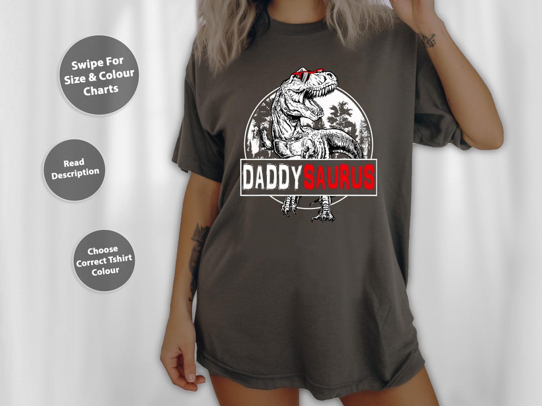 Daddysaurus T Rex Dinosaur Funny Daddysaurus Family Matching T-shirt, Sweatshirt, Hoodie, Tote ...